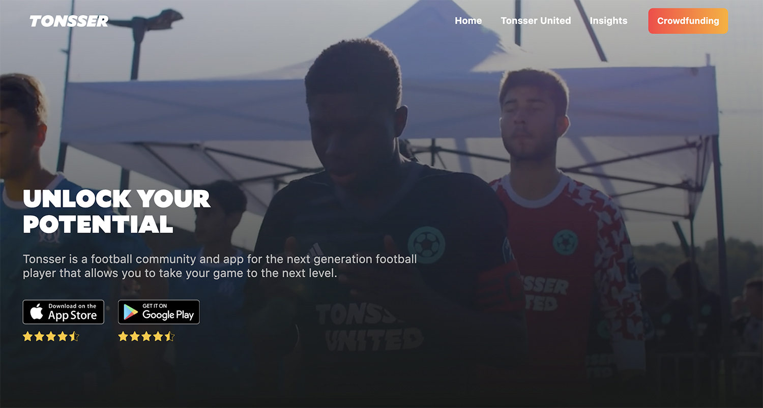 Tonsser - UNLOCK YOUR POTENTIAL